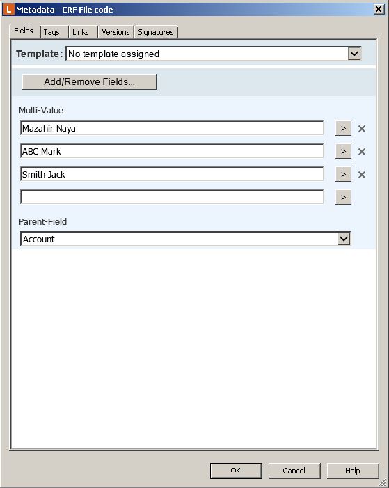 Multiple Value Fields Linked To An External Table Laserfiche Answers