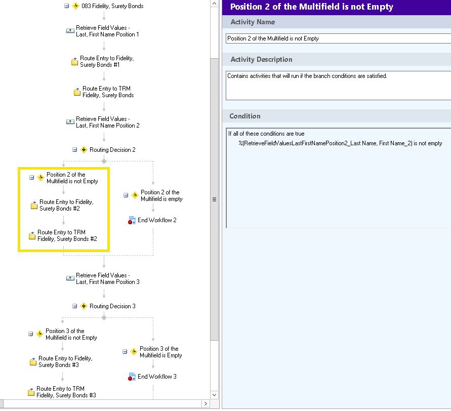 Using The Retrieve Field Values Atoken Option Of A Multifield To Rou Laserfiche Answers