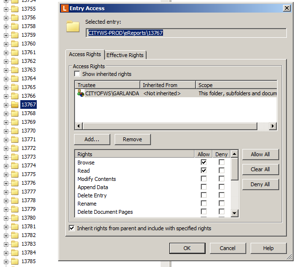 How To Build A Workflow To Find Folders With Empty Access Rights Laserfiche Answers