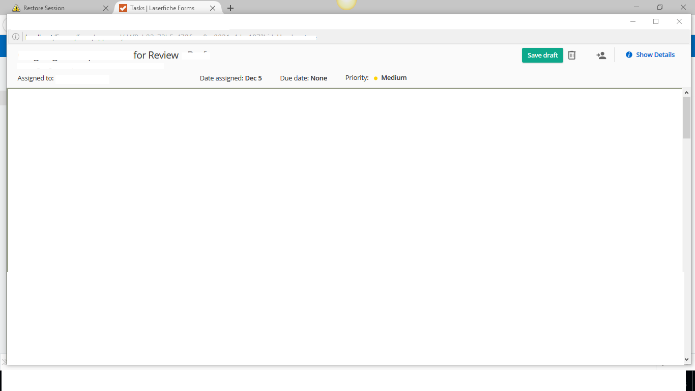 Customize Save Draft Field Click Event Using Javascript Laserfiche Answers