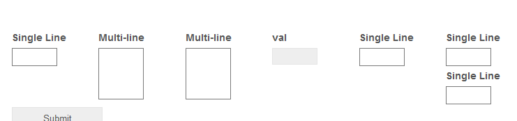 Stack Fields On Top Of One Another In An Inline Block Section Laserfiche Answers