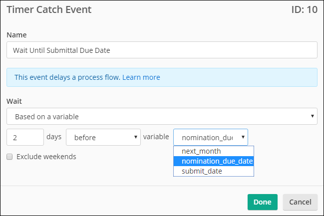 Timer Catch Event Doesnt Seem To Work Based On Variable Laserfiche Answers