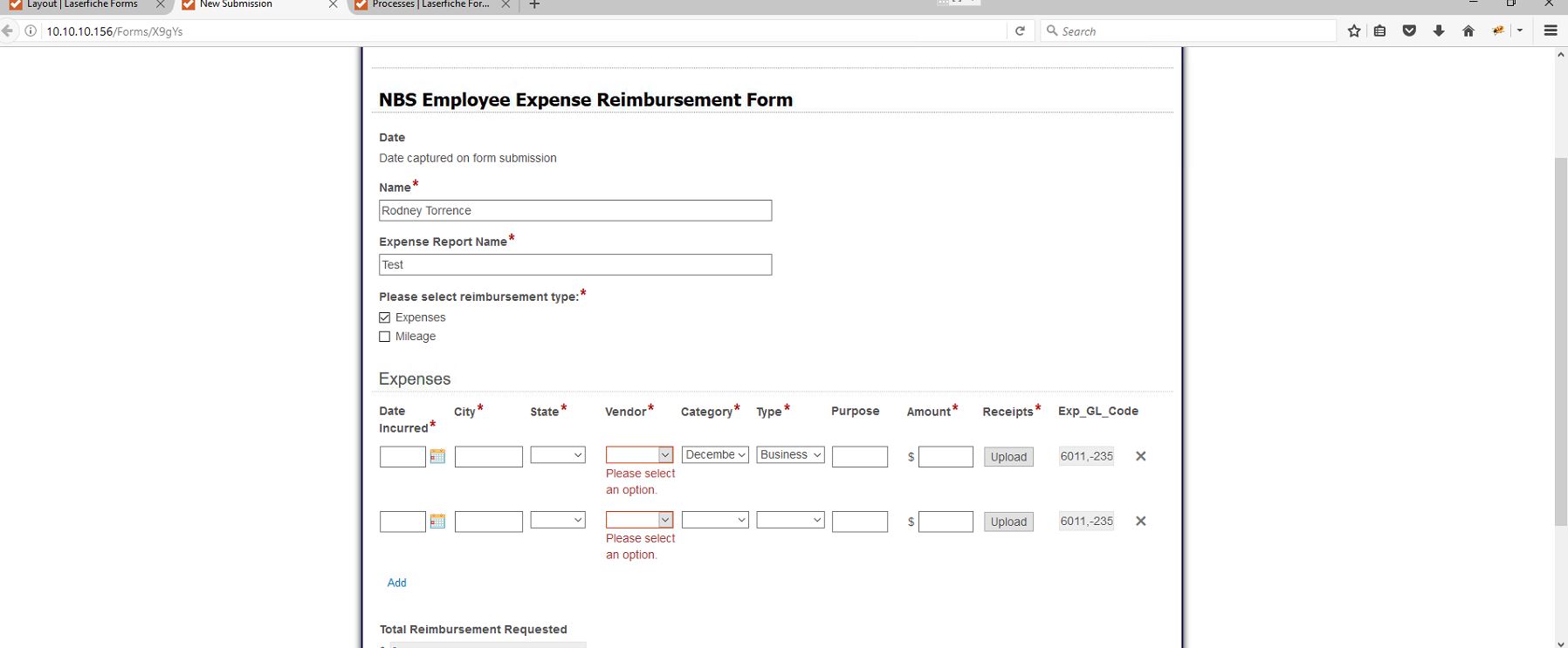 Fields In Forms Automatically Show Up Populated With Data Laserfiche Answers