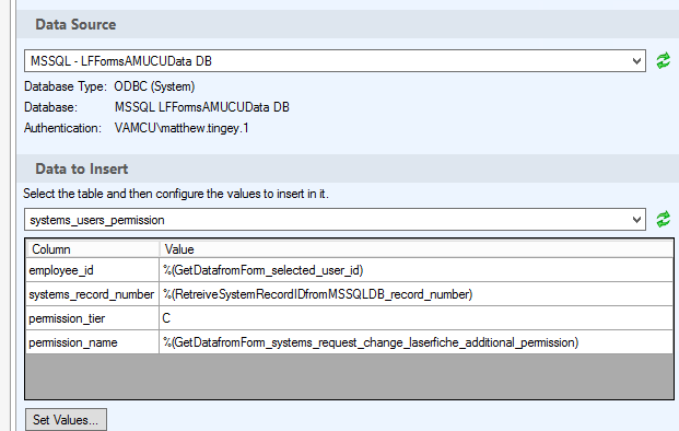 Only First Checkbox Value Is Saving To Database Laserfiche Answers