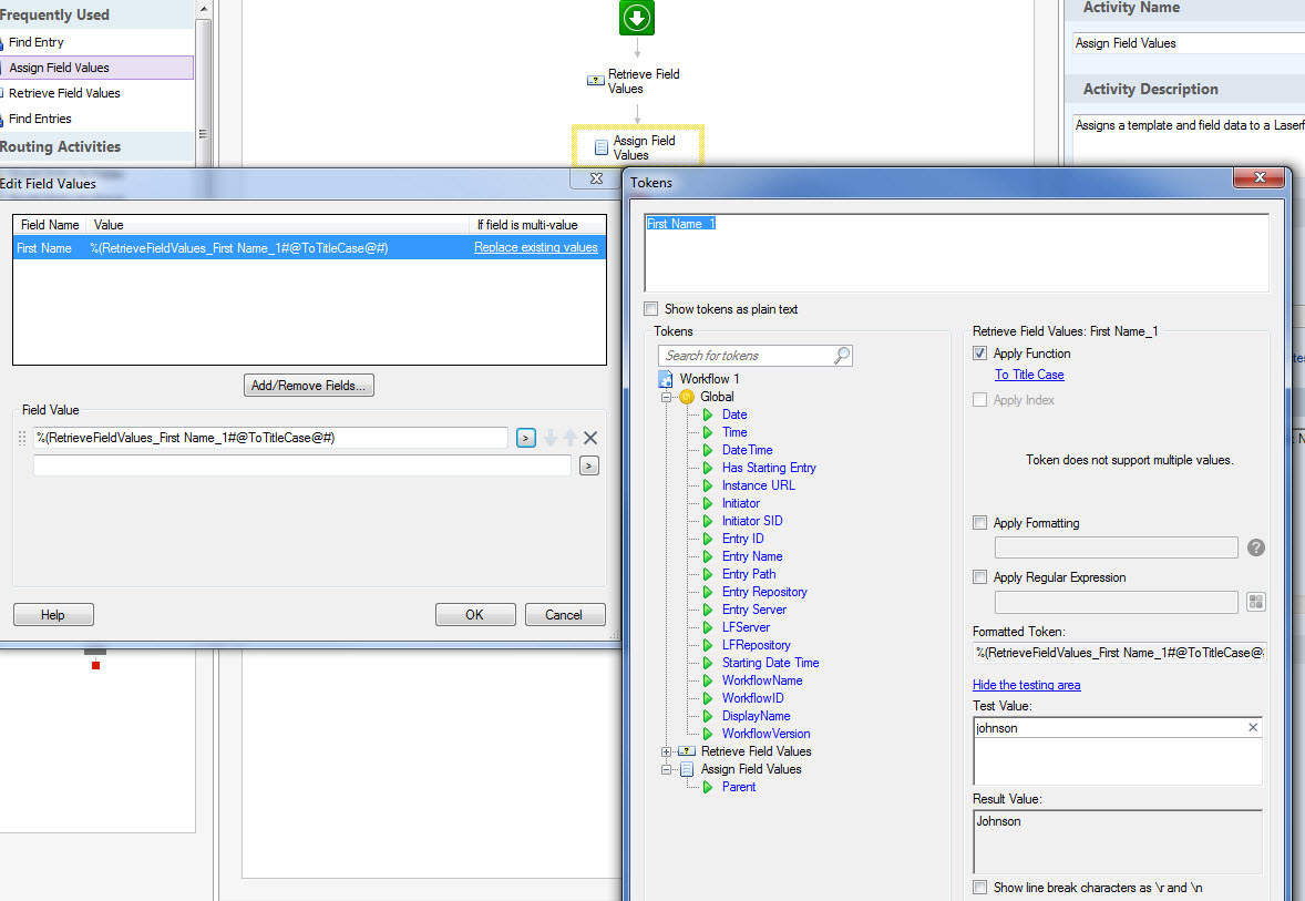 Parse Specific Data From A Retrieved Field In Workflow Laserfiche Answers