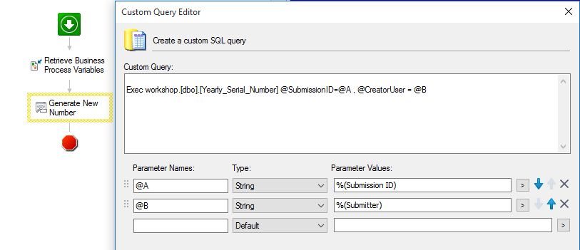 Custom Query Is Not Executing Store Procedure With Parameters Laserfiche Answers 3681