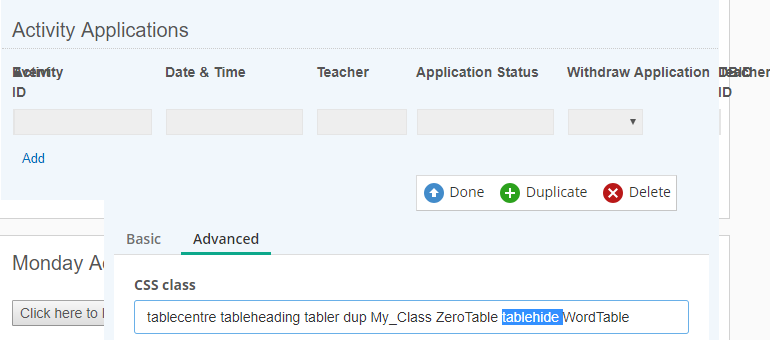 Javascript To Hide Table Column And Field No Longer Working In Forms 1031 Laserfiche Answers