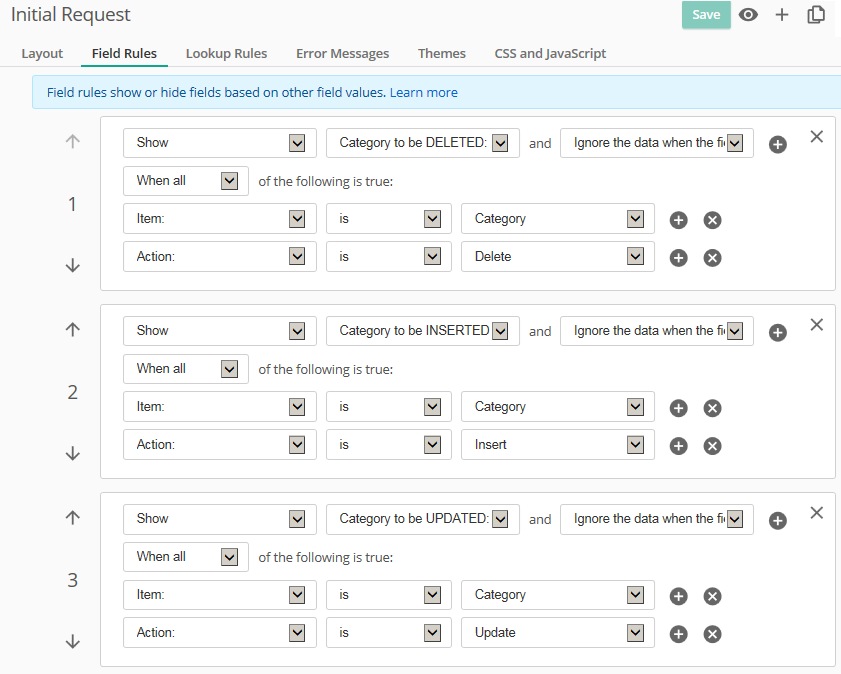 Field Rules Not Working But Javascript Isnt Working Either Laserfiche Answers