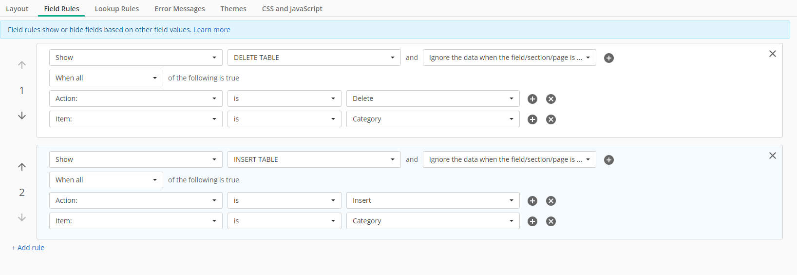 Field Rules Not Working But Javascript Isnt Working Either Laserfiche Answers