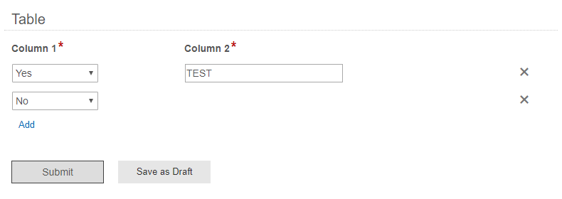 Possible Bug Forms Not Saving Values When A Column Is Hidden On Other Rows Laserfiche Answers