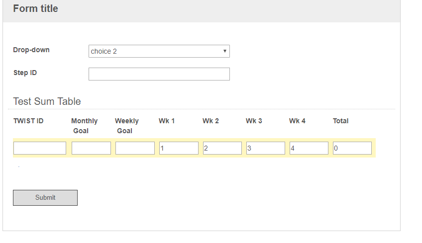 Sum formula not working in Table - Laserfiche Answers Sum formula not working in Table - Laserfiche Answers