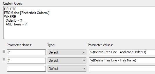 Workflow Custom Query Update Will Not Accept Table Name Laserfiche Answers