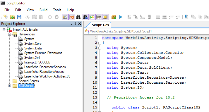 Copy File From Network To Repository Based On Path In Sql Laserfiche Answers