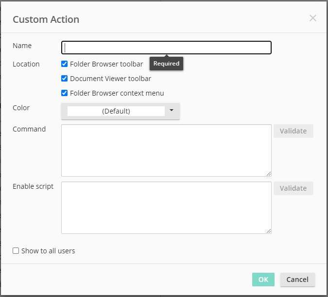 Using Custom Action To Invoke Workflow Laserfiche Answers 