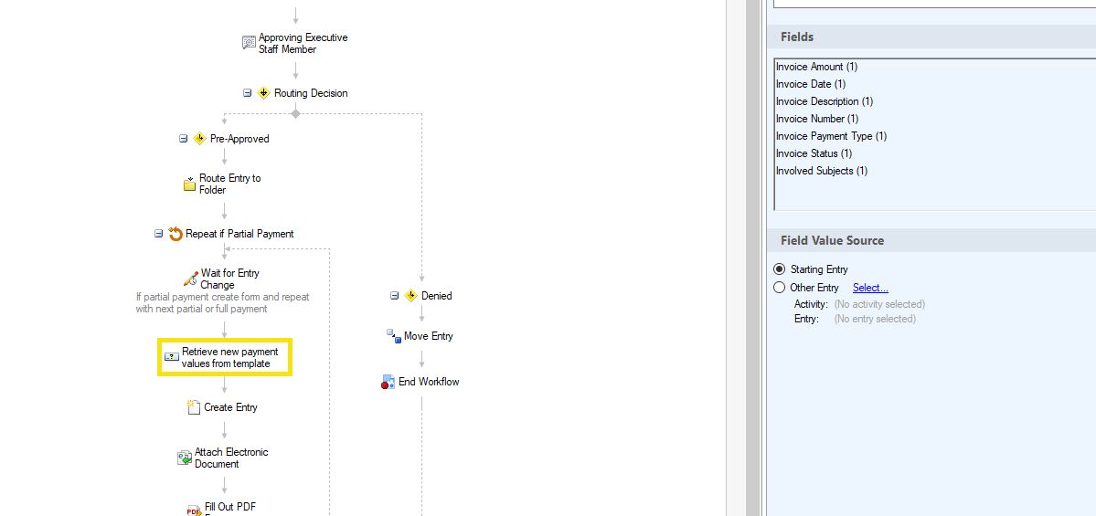 Repeat Function In Workflow With Multi Value Template Fields Laserfiche Answers