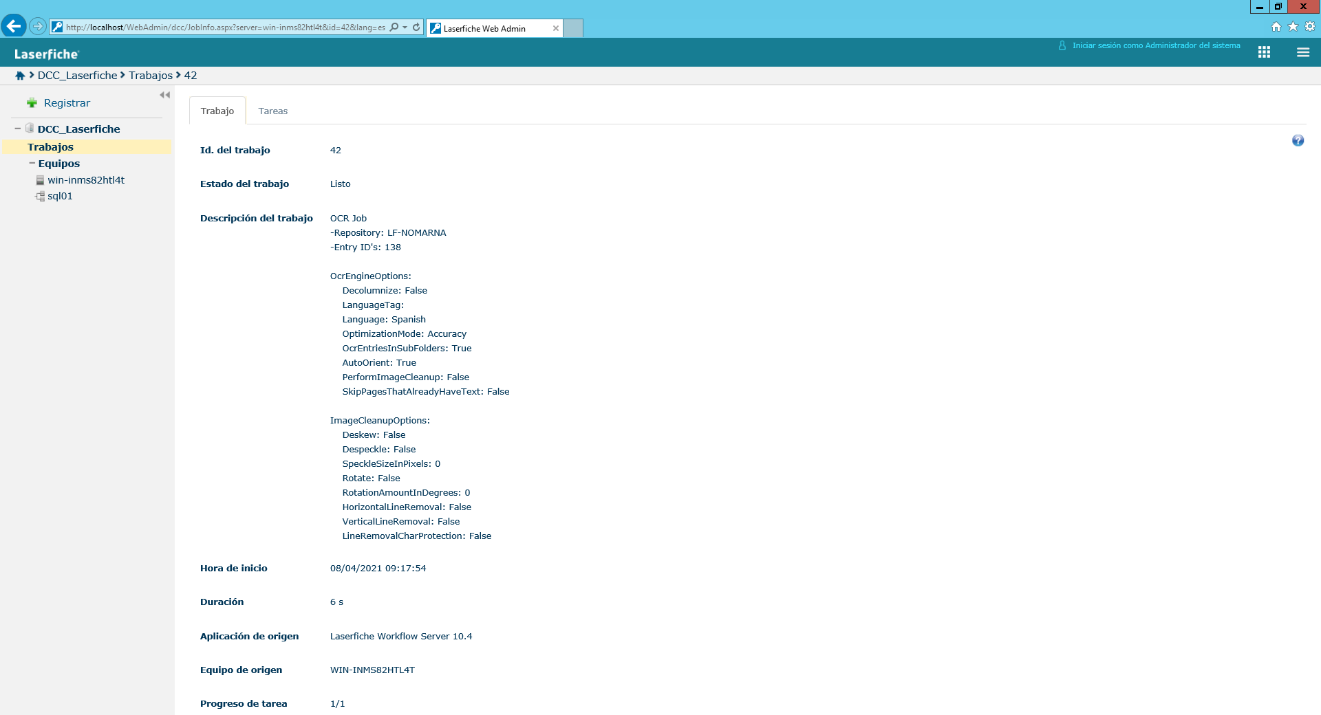 Problem With Distributed Computing Cluster And Workflow Laserfiche Answers