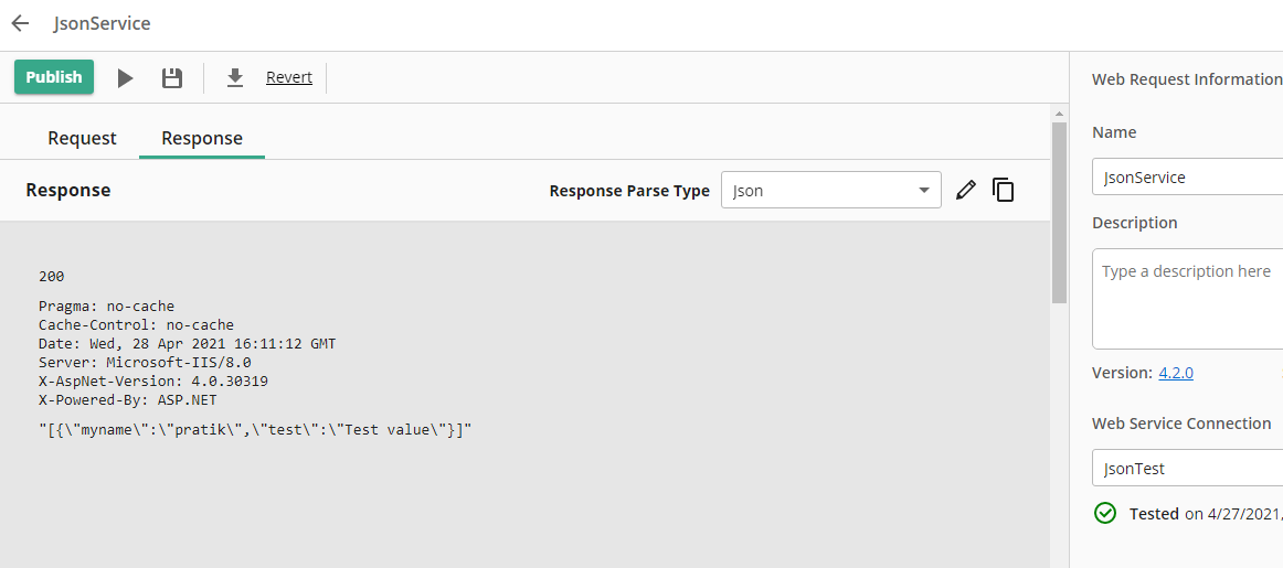 Web Re Json Header Response Laserfiche Answers