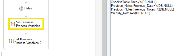 Clearing Extra Rows From Forms Table When Using Update Business Process Variables From