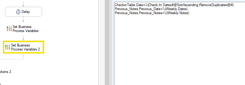 Clearing Extra Rows From Forms Table When Using Update Business Process Variables From