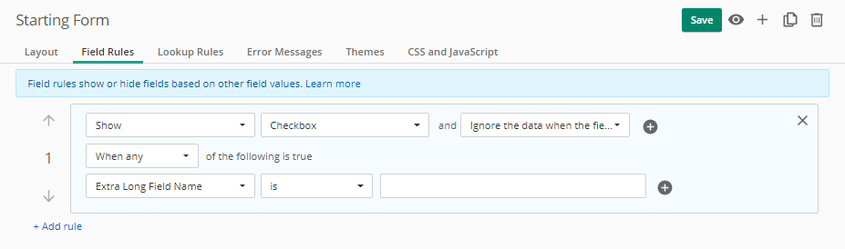 Forms Field Rule To Hide Fields Until Value Selected Laserfiche Answers