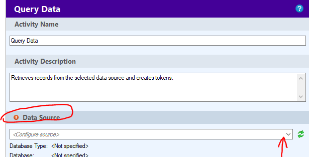 Build Workflow Custom Activity How To Access Existing Data Source Objects That Listed In