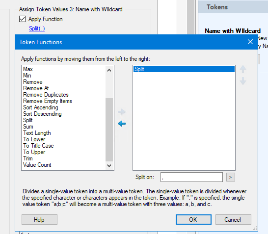 Token Editor Using Apply Index For All Values Separated By A Comma To Get Multiple Values For