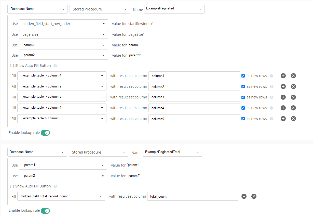 Using Forms With Lookup Rules And A Stored Procedure To Search Sql Database Laserfiche Answers 4043
