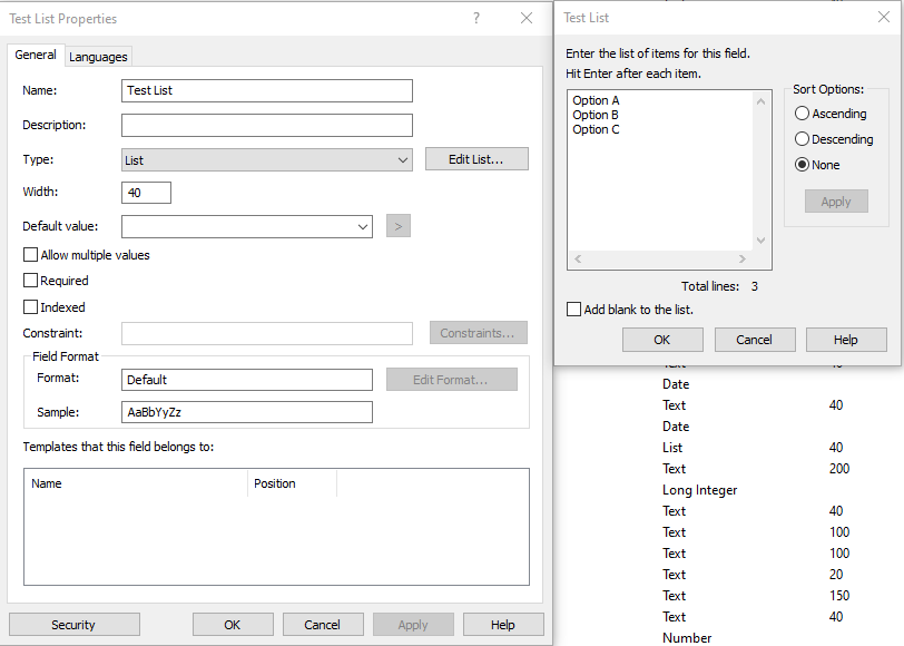 Quick Fields List Field If Token Used To Fill Field Value Isnt In List What Is Expected