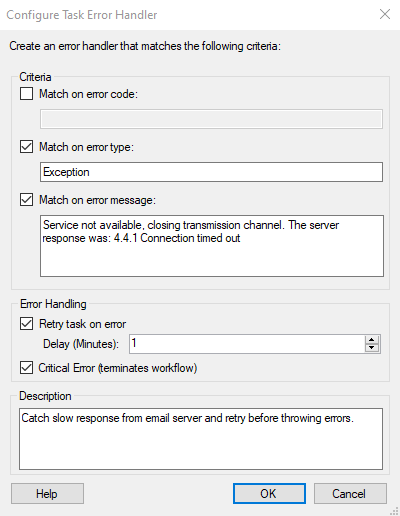 Determining Workflow Task Error Handler Criteria Values Laserfiche Answers 