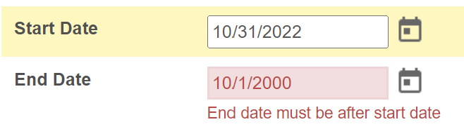Forms Datetime Prevent Submission If One Datetime Field Is Less Than Another Datetime