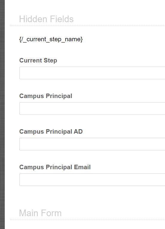 New Form Designer Hidden Fields Not Hiding Laserfiche Answers
