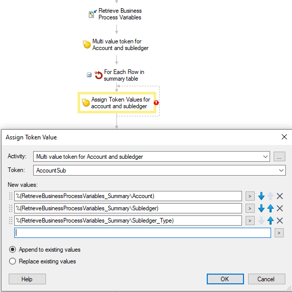 Workflow Create A Delimited Record From Values Retrieved Form A Forms Table Laserfiche Answers