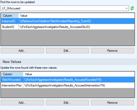 Using Forms And Workflow To Update Sql Table Laserfiche Answers 