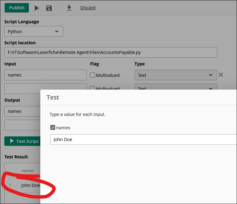 How Do I Parse Multivalued Inputs In A Python Script In Lf Cloud Laserfiche Answers 