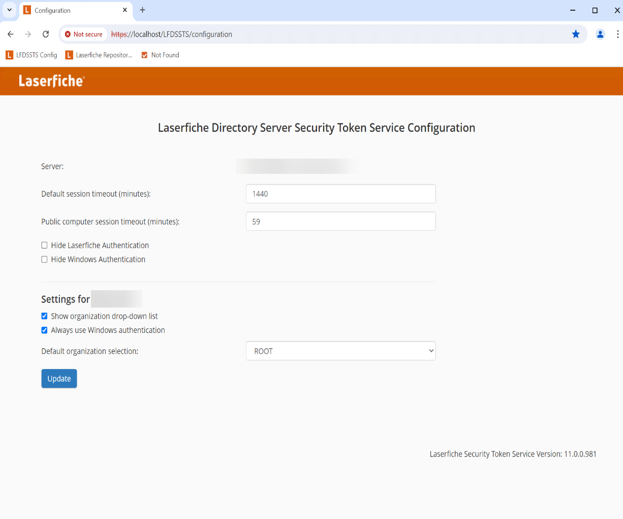 LFDSSTS setting up Automatic option to select LFDSSTS setting up Automatic option to select