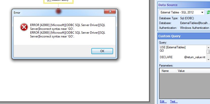 Stored Procedure Runs In Sql Server Manager But Gives Errors In Workflow Laserfiche Answers