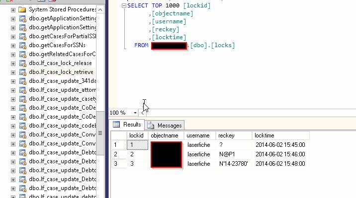 Stored Procedure Runs In Sql Server Manager But Gives Errors In Workflow Laserfiche Answers