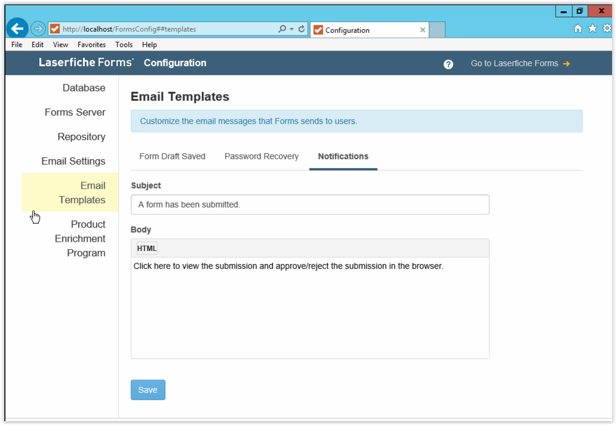 Customize the email link within Task Notifications - Laserfiche Answers Customize the email link within Task Notifications - Laserfiche Answers