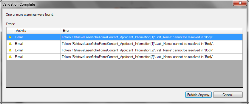 Repeating Collection Variables Laserfiche Answers