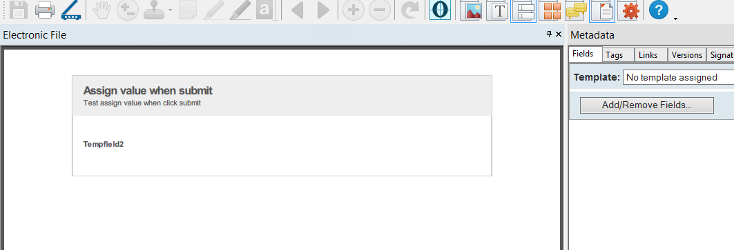 A Form Field Filled By A Stored Procedure Using With Submit Button Event Laserfiche Answers