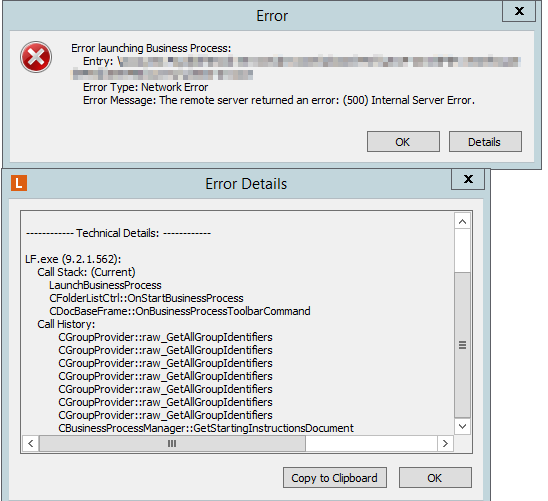 Error Launching Business Process After Upgrading Workflow from 9.2 to 9 ... Error Launching Business Process After Upgrading Workflow from 9.2 to 9 ...