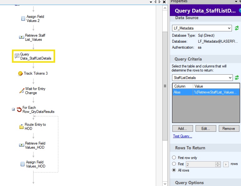 Query Data Activity Not Returning Rows From Ms Sql Table Laserfiche Answers